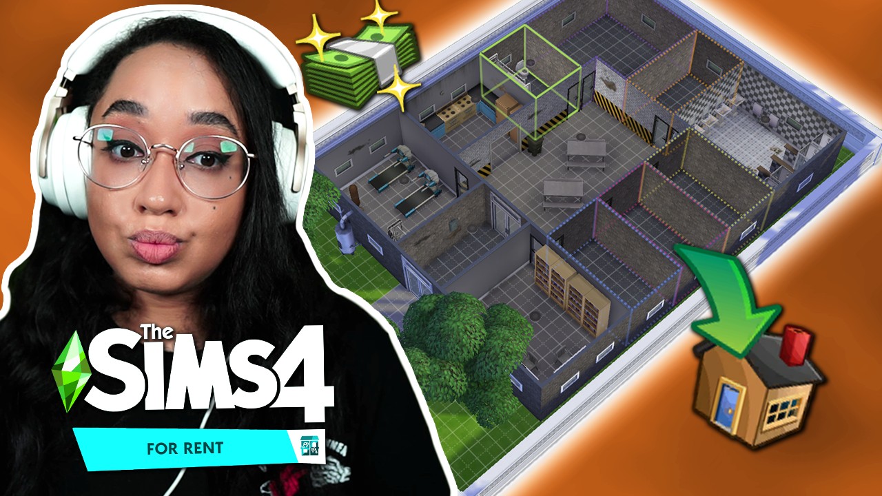 Trying to build Jail Cells into Rental Properties in The Sims 4 - YouTube