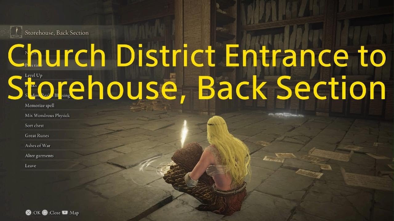 ELDEN RING dlc - Church District Entrance to Storehouse Back Section ...