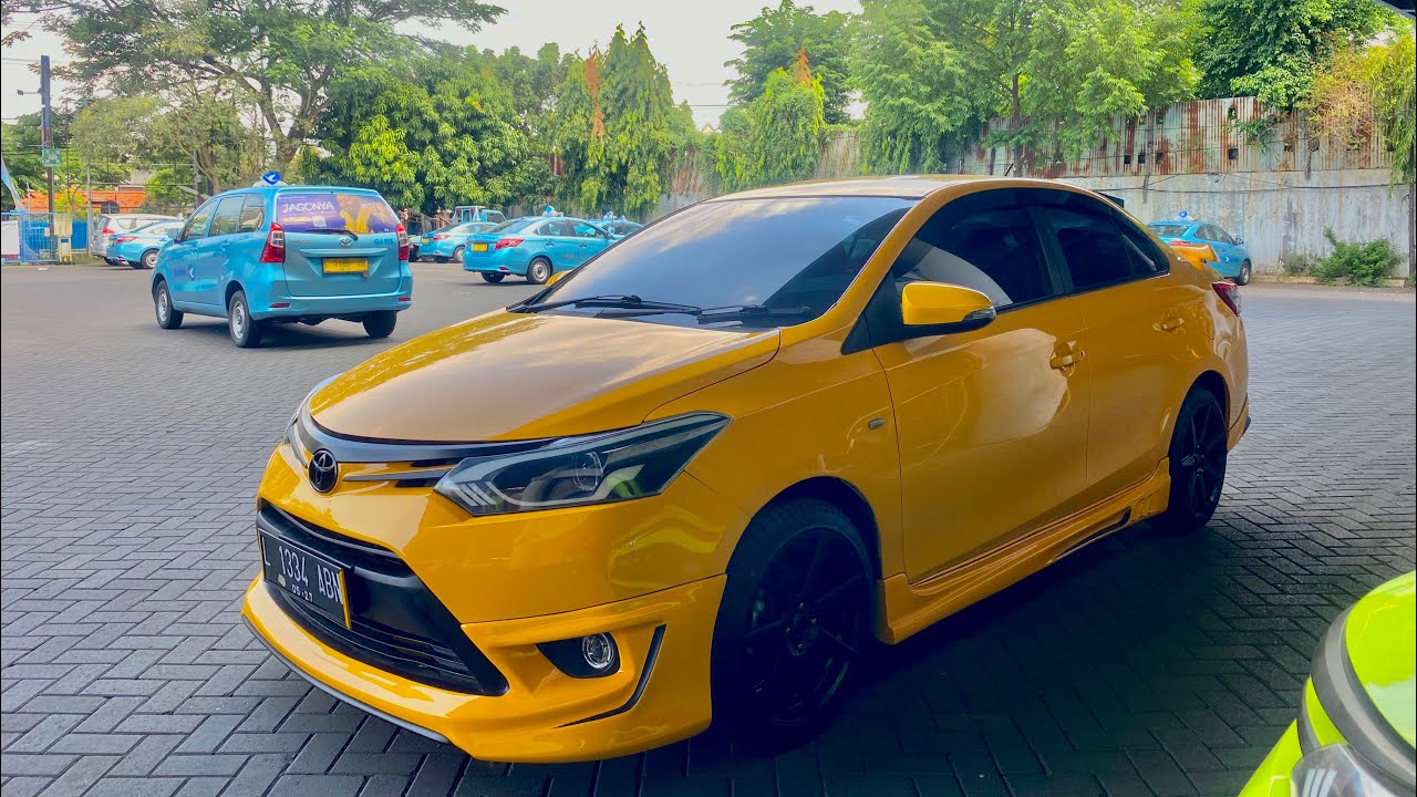 Vios Limo Sporty Kuning : Blue Bird Taxi Surabaya - YouTube