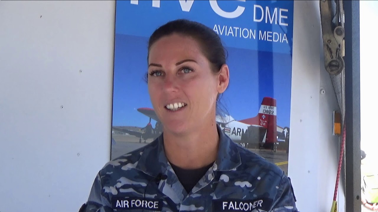 Edinburgh Air Show 2019 CPL Natasha Falconer DOG HANDLER - YouTube