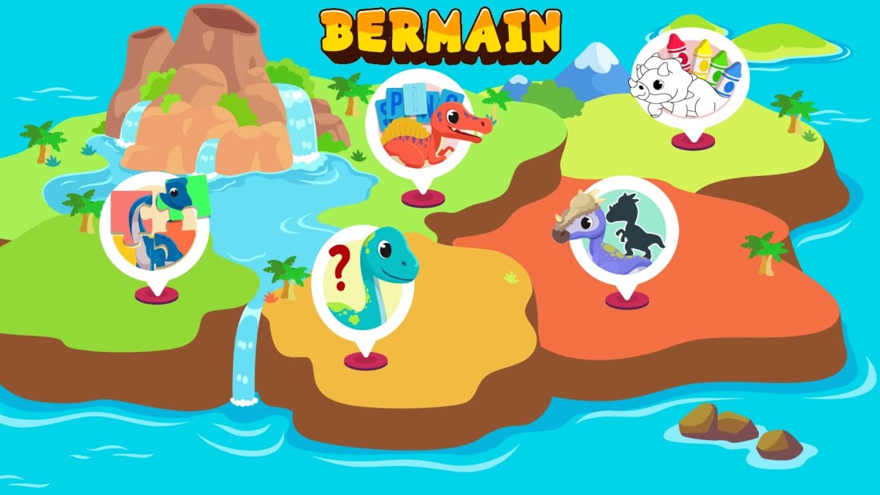 GAME DINOSAURUS: GAME DINOSAURUS BERMAIN TEBAK GAMBAR DINOSAURUS - YouTube