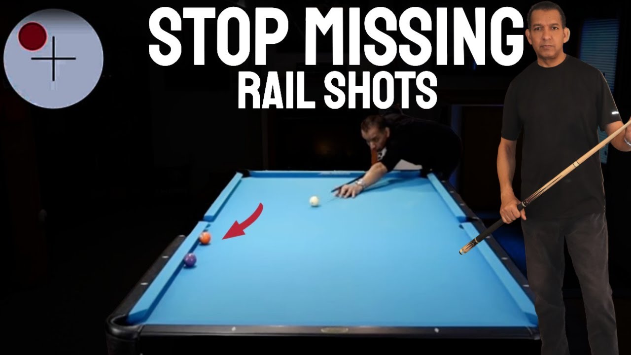 The Secrets To Making Rail Shots in Pool ~ (Pool Lessons) - YouTube