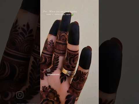 Organic henna stain. @mehndibyhayat #hennainspiration #hennastain #حناء #henna #mehndibyhayat