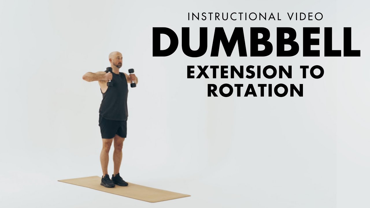 🔥 Dumbbell Extension to Rotations: Build Upper Body Strength & Perfect ...