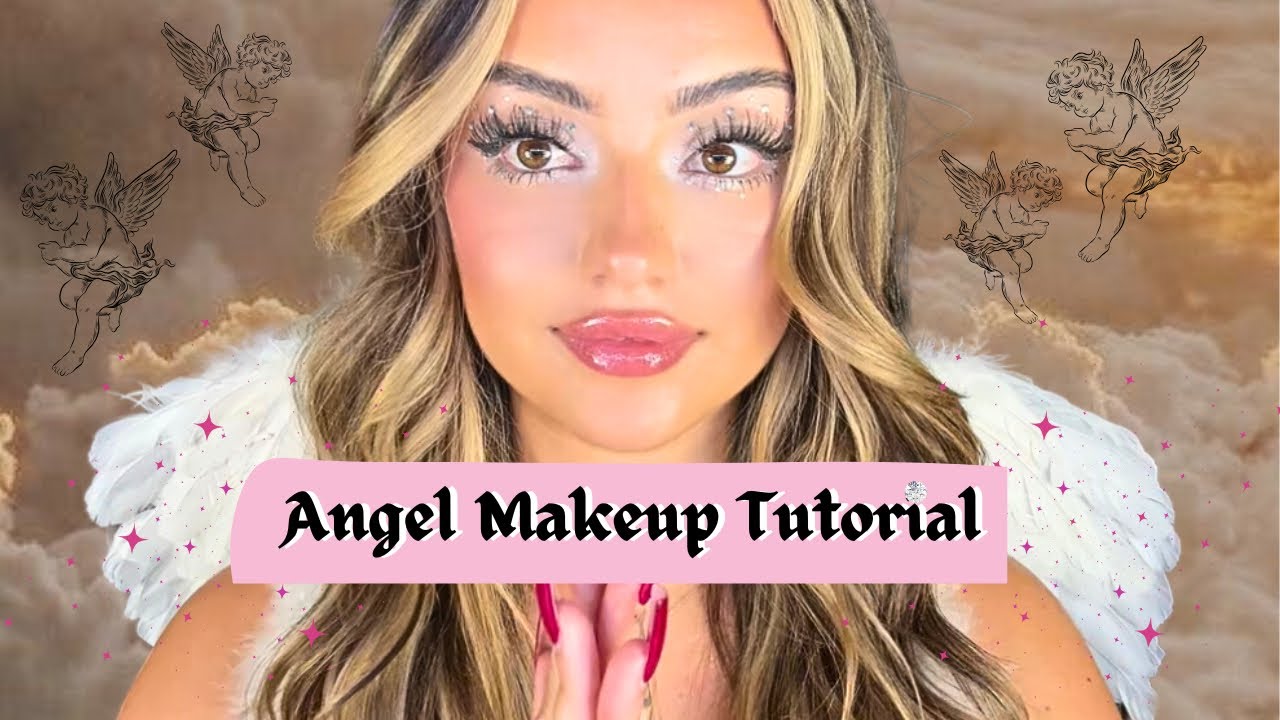 Angel makeup tutorial - YouTube