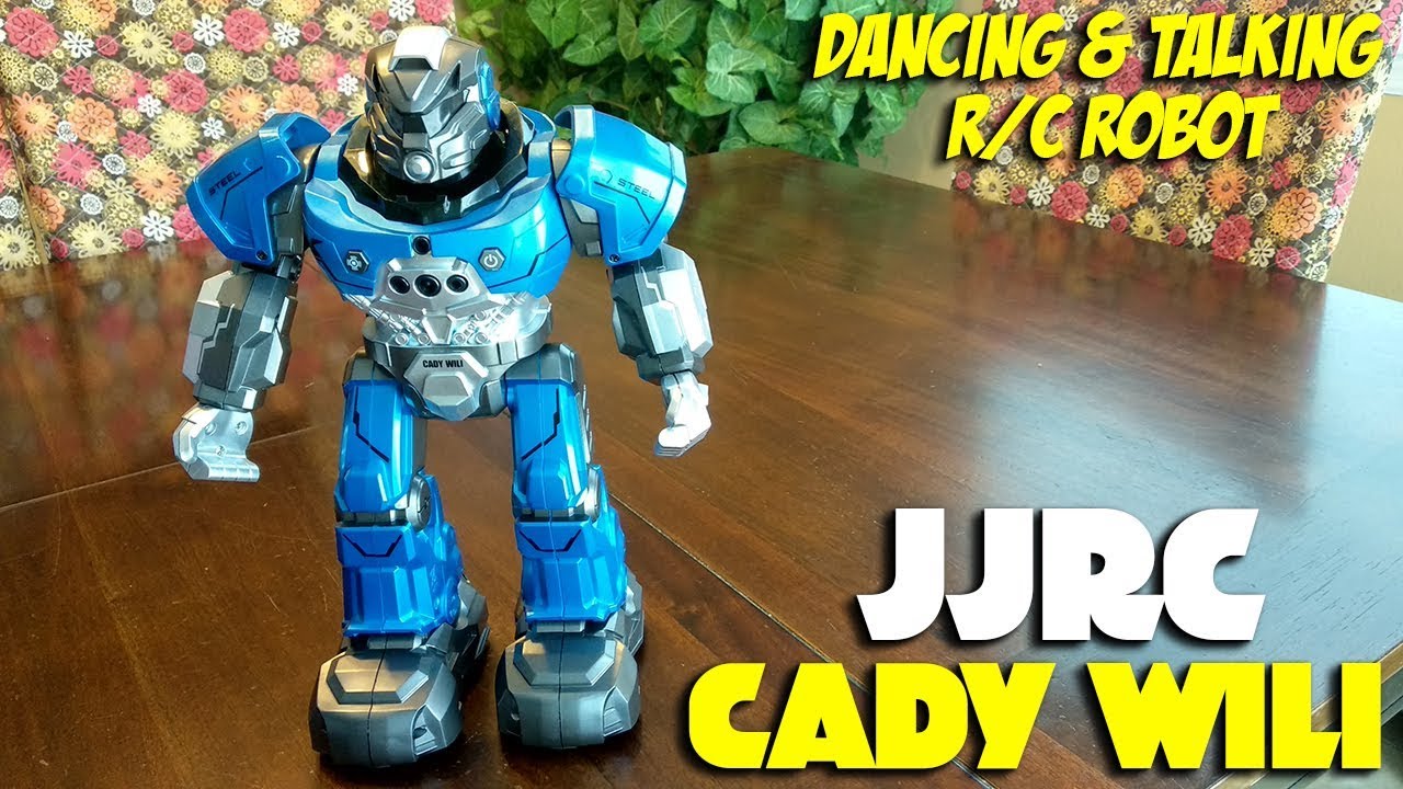 JJRC "Cady Wili" Dancing/Talking RC Robot with Follow Me mode?? - YouTube