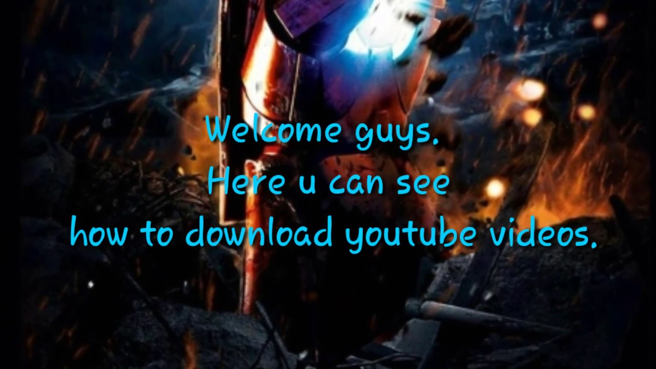 How to download youtube videos\Save into file manager - YouTube