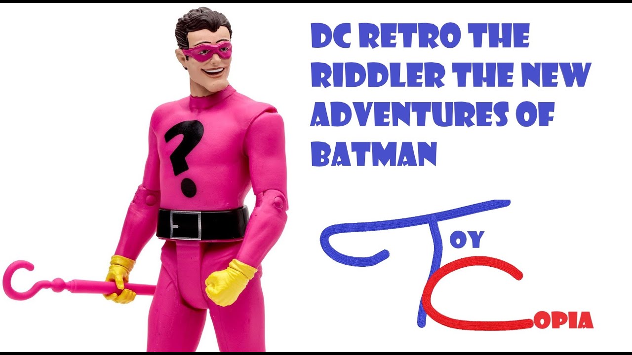 DC Retro The Riddler The New Adventures of Batman - YouTube