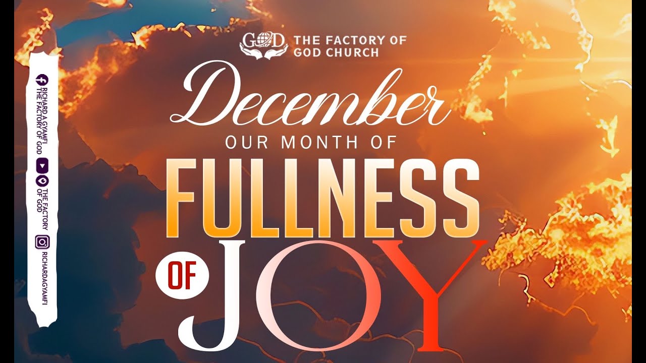 FROM SORRY TO JOY || TFOGC - YouTube