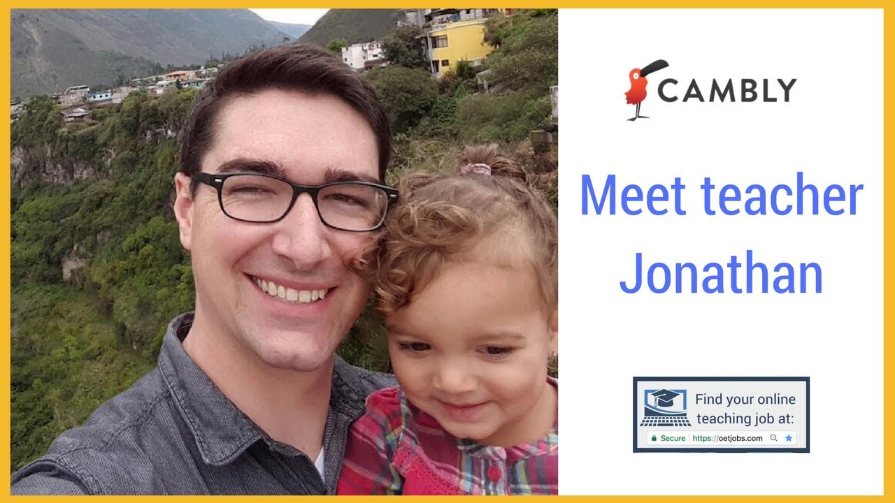 📺 Online ESL Teacher Jonathan from Cambly 📺 - YouTube