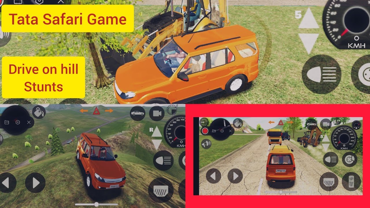 Tata Safari Driving Simulator TATA-SAFARI-DRIVING simulator #viral ...