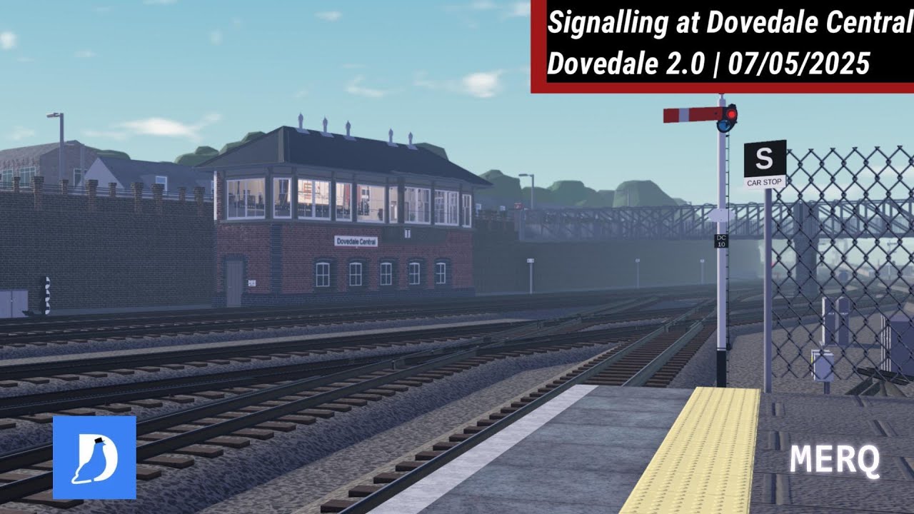 Dovedale Railway 2.0 Roblox | Signalling at Dovedale Central | 07/05 ...