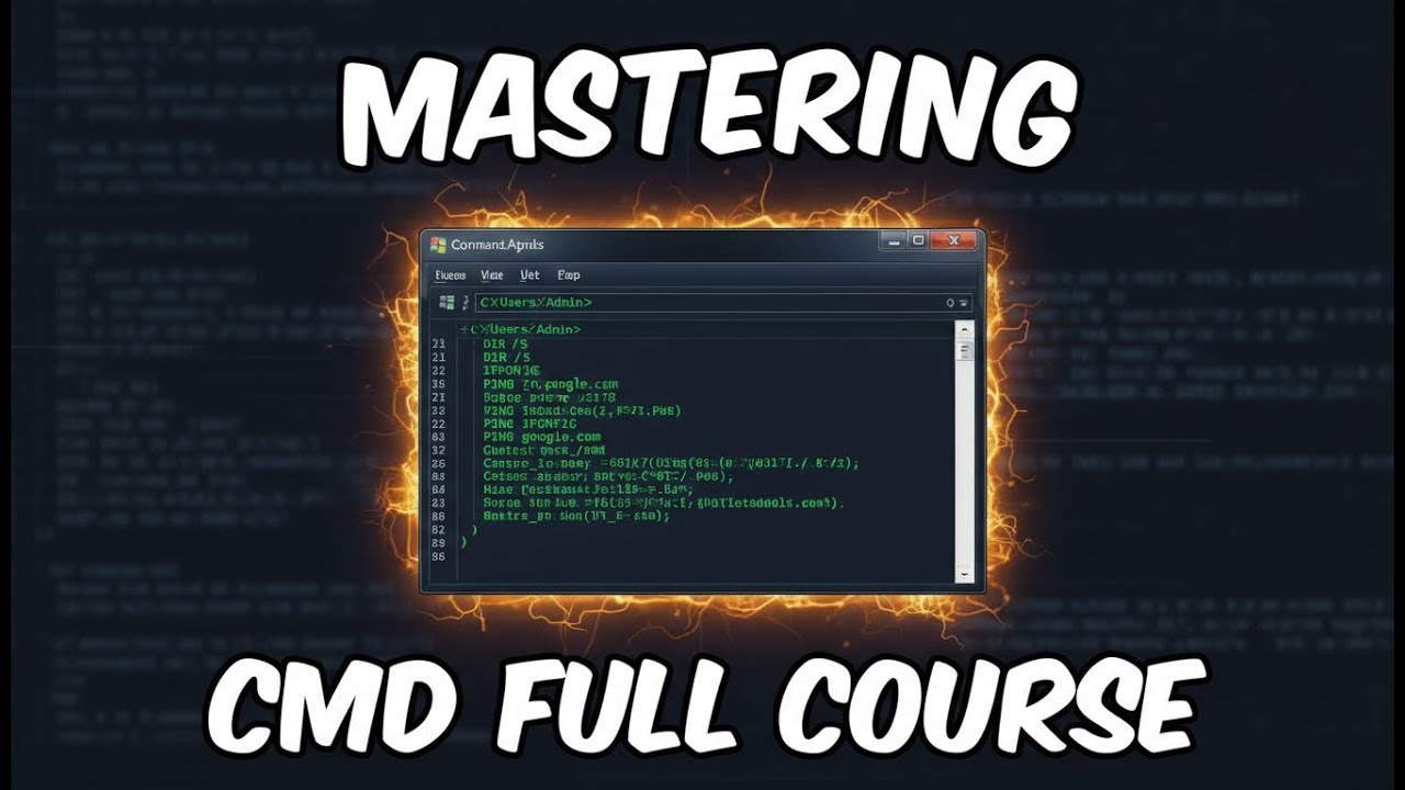 Full Windows Command Line (CMD) Course for free - YouTube