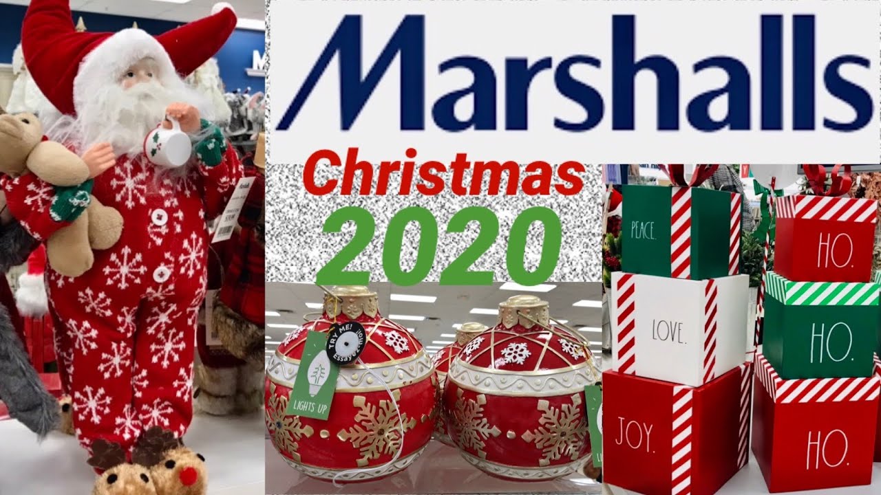 MARSHALLS CHRISTMAS DECORATIONS | SHOP WITH ME #alwayspattyann # ...