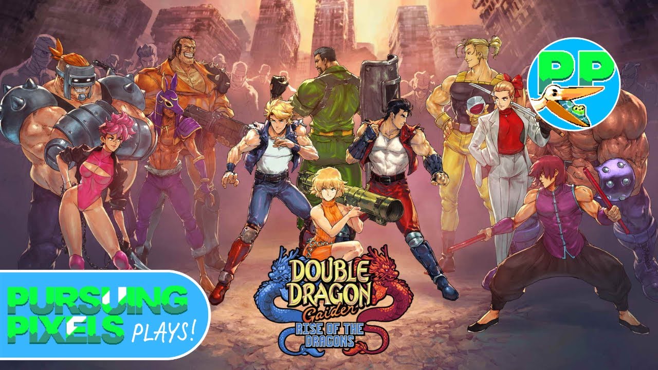 FANTASTIC Pixel Art Arcade Beat 'em Up // Let's Play Double Dragon ...