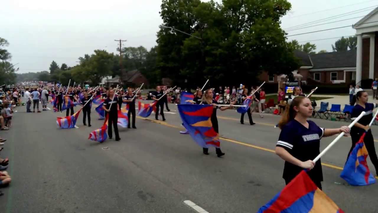 Kettering-Fairmont HS's Marching Firebirds at the Holiday At Home ...