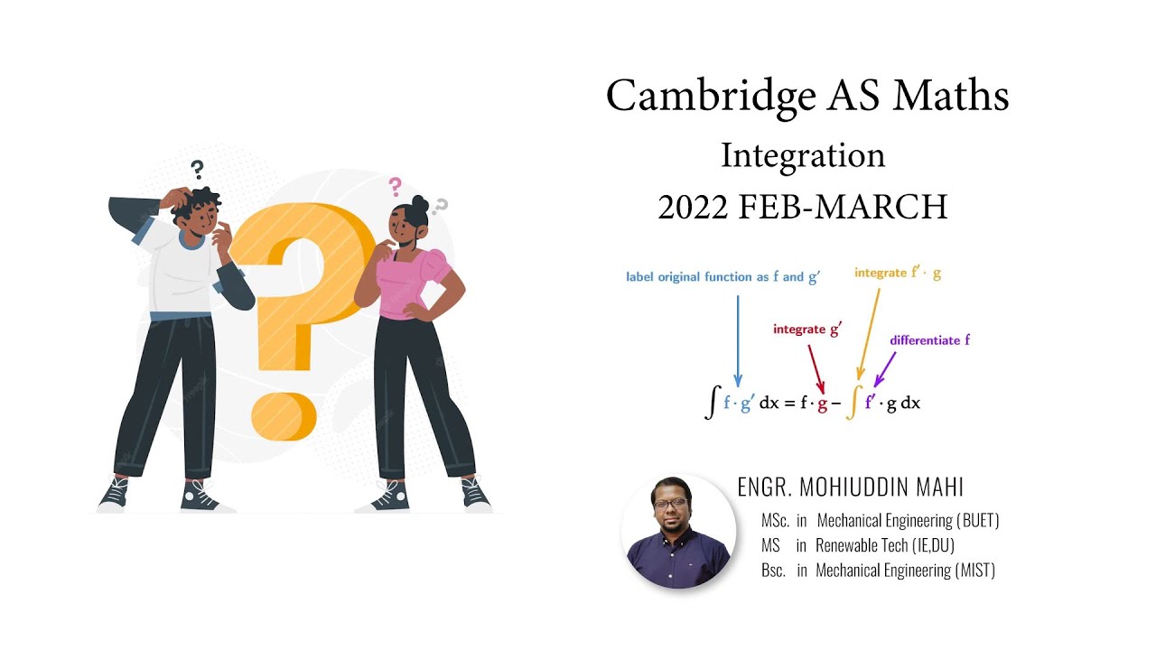 Q1 | Integration | Cambridge AS Maths | 2022 FEB-MARCH | Q1 - YouTube