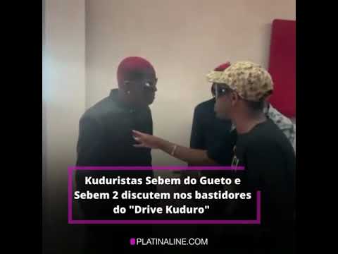 Kuduristas Sebem do Gueto e Sebem 2 discutem nos bastidores do "Drive ...