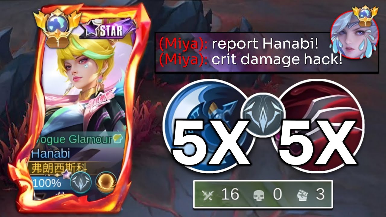 NEW HANABI ABNORMAL CRITICAL DMG BUILD DESTROY FULL COUNTER BURST MIYA🔥 ...