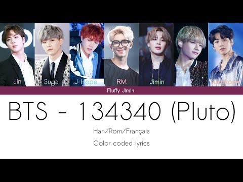 BTS - 134340 (Pluto) [Color Coded] (Han/Rom/Français)