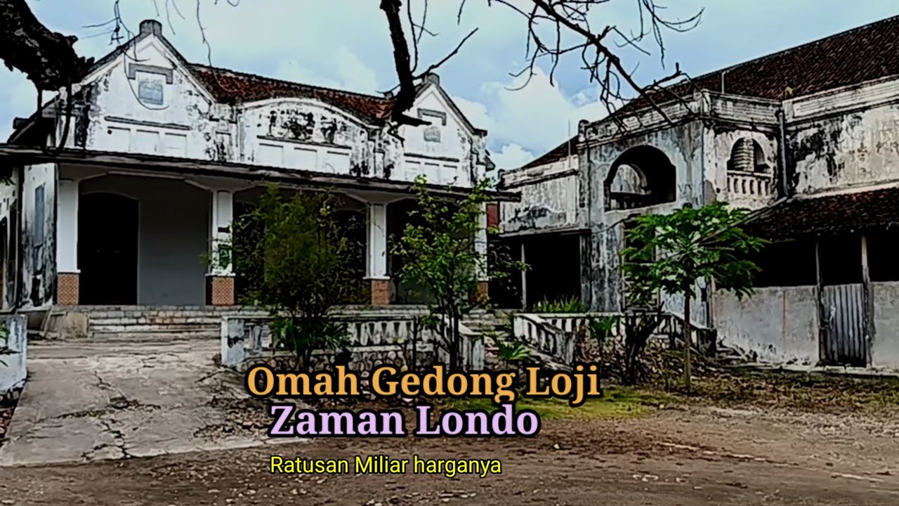 Omah Gedong Loji tinggalan Belanda Harga istimewa Bagai istana Raja ...