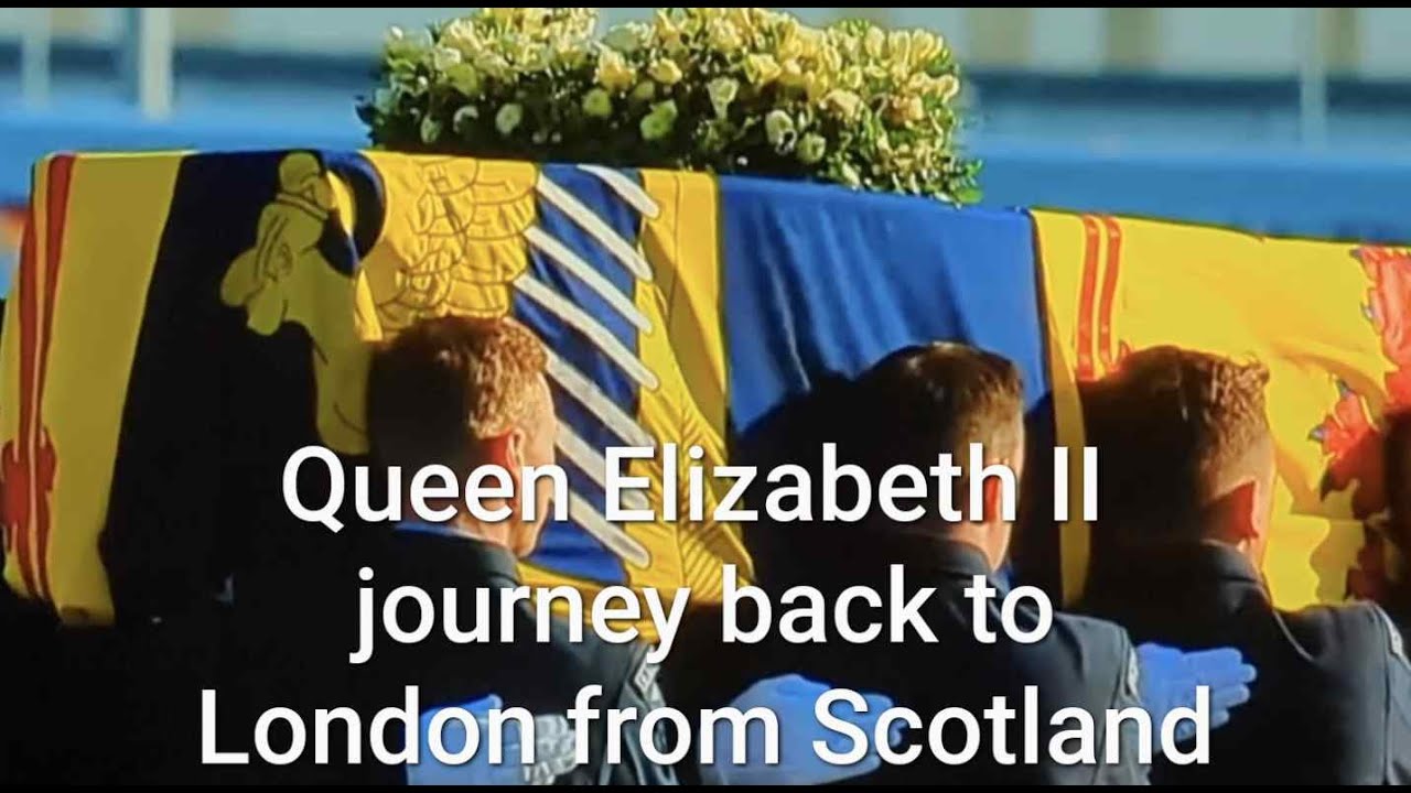 Queen Elizabeth II's final journey back to London || 13 September 2022 ...