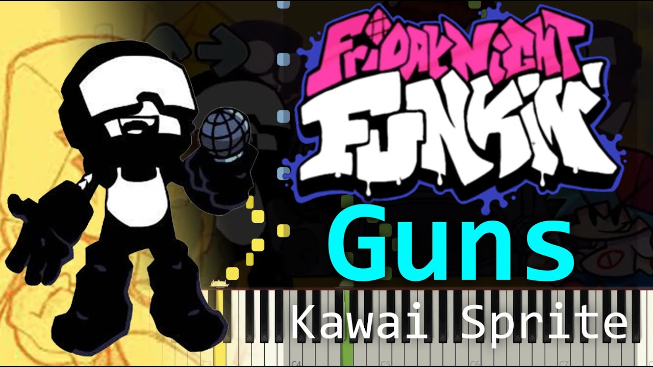 Guns - Friday Night Funkin' | ajwm8104 Piano Cover - YouTube