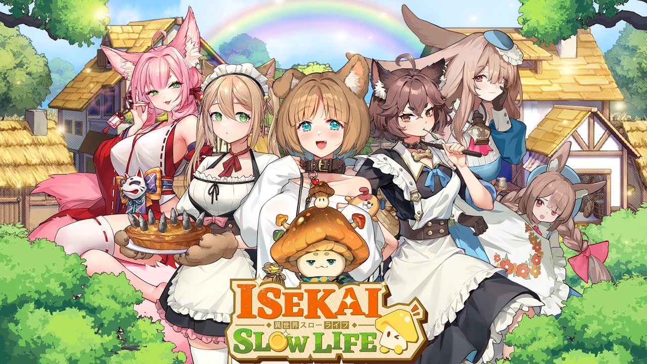 신작 모바일게임 2d 애니메이션 모바일 Rpg 이세계 슬로우 라이프 플레이 귀여운 캐릭터를 수집하는 판타지 캐주얼