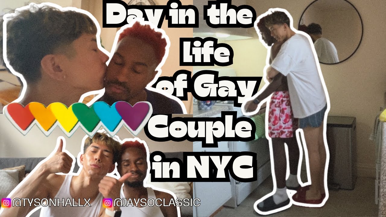 *realistic* day in the life of a gay couple in NYC 🗽💻🏃🏽‍♂️🌈 - YouTube
