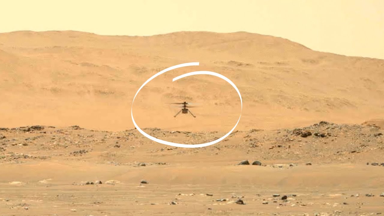 Perseverance Rover's Captures Ingenuity's Third Flight|*Exclusive ...