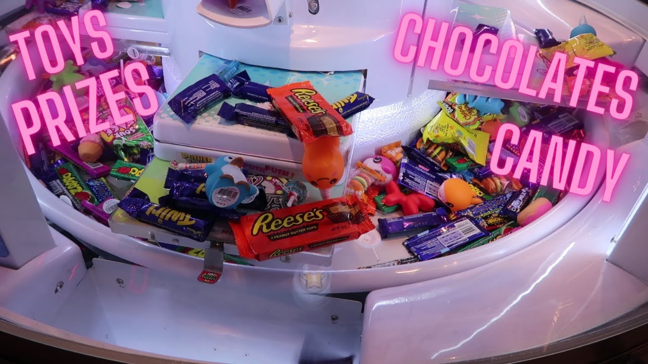 Winning CHOCOLATES, TOYS & CANDY on the MINI BIG SWEET LAND Candy ...