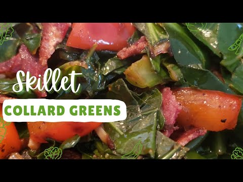 Try These Skillet Collard Greens With Bacon | Quick & Easy | Full ...