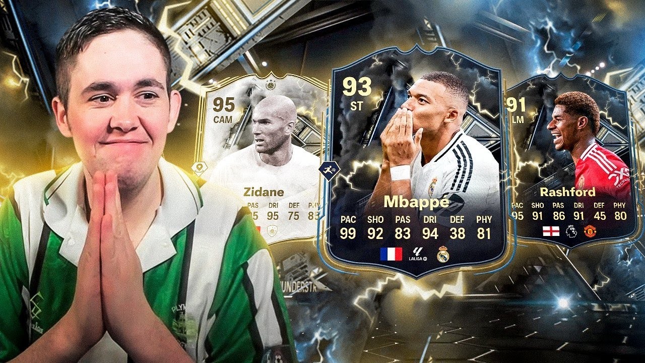 I PACKED AN INSANE THUNDERSTRUCK CARD!!! - FC25 - YouTube