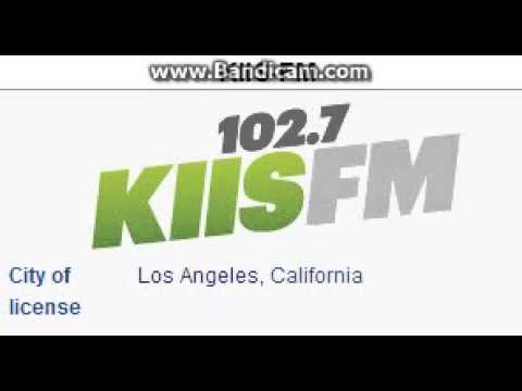 KIIS-FM 102.7 KIIS FM Los Angeles, CA TOTH ID at 7:00 p.m. 5/24/2014 ...
