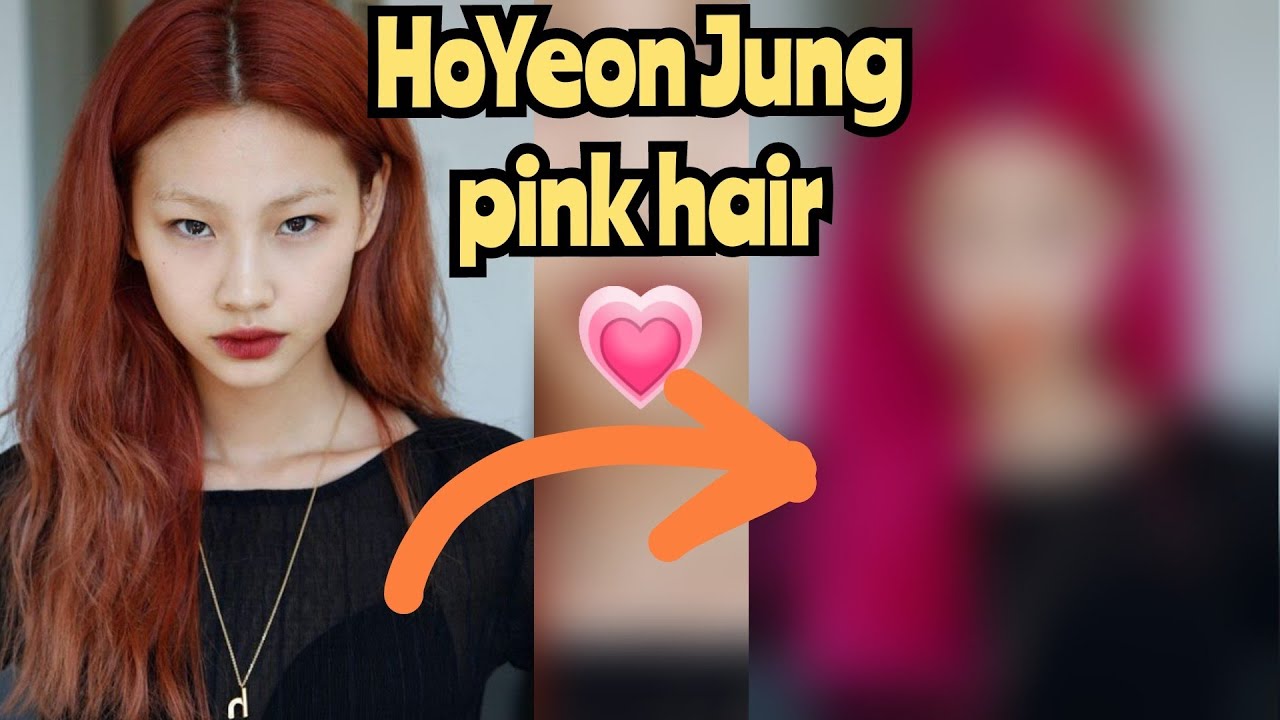 HoYeon Jung(from Squid game) pink hair | by Blackpink PopCorn - YouTube
