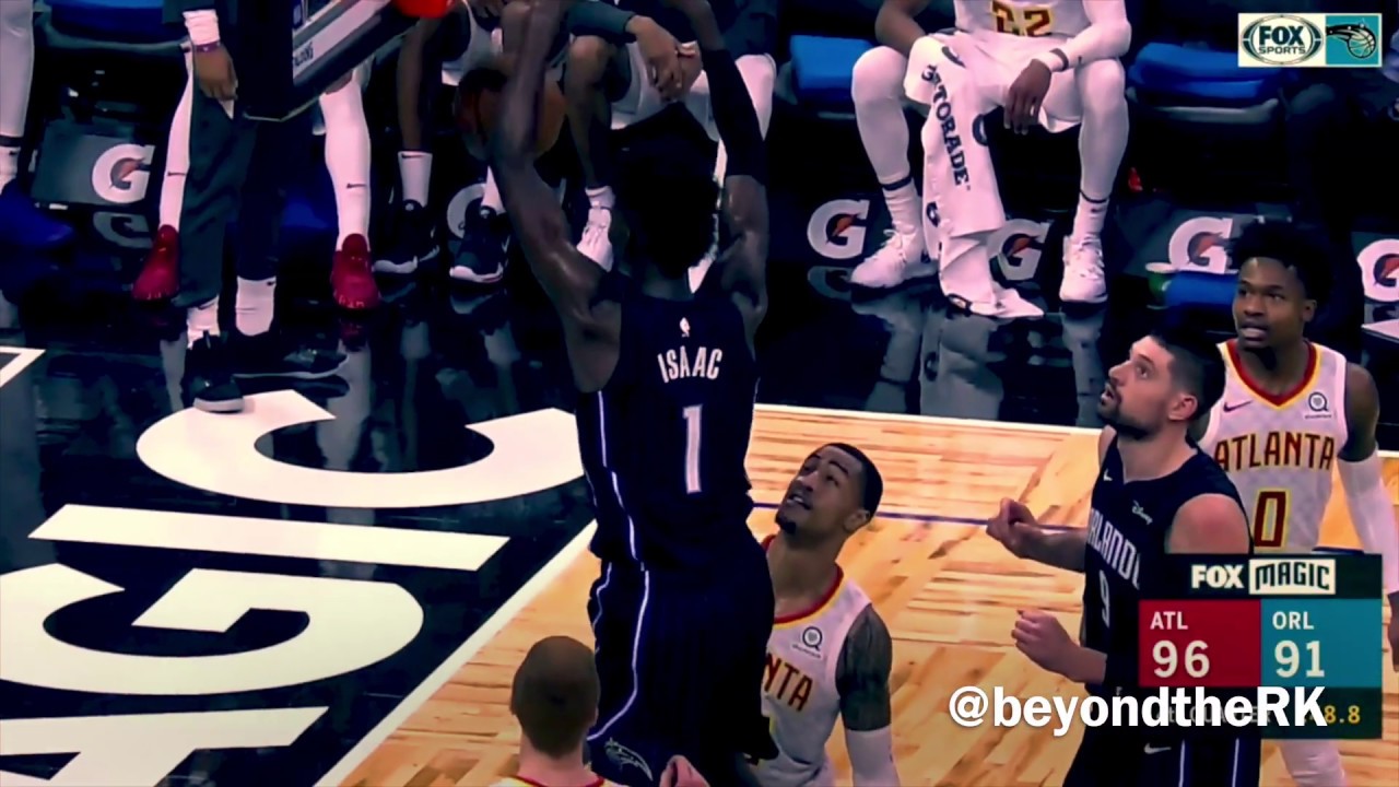 Jonathan Isaac (HIGHLIGHTS vs ATL 12/30/19) 3 steals | 2 blocks | 13 ...