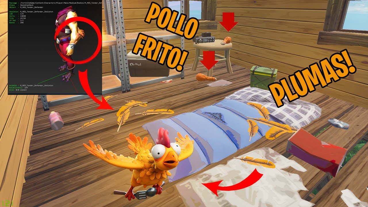 °FILTRADO° NUEVA SKIN y PDI de POLLO | Fortnite | Noticias - YouTube