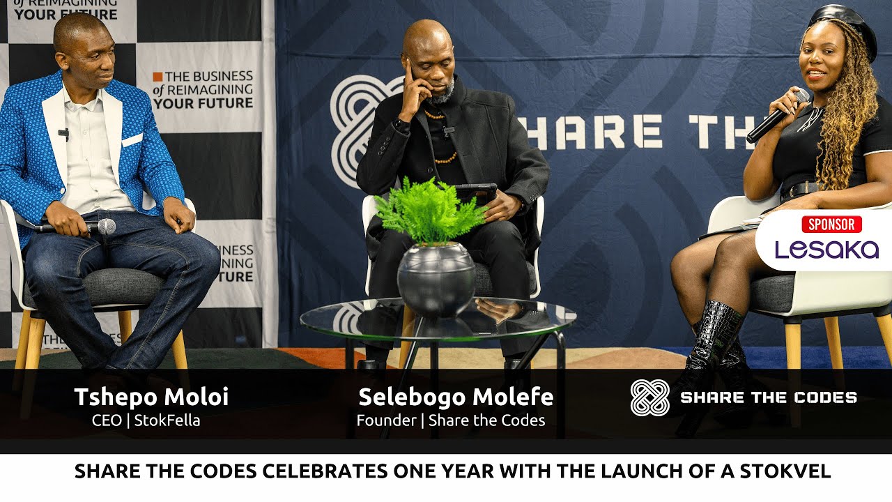 Share The Codes Fireside Chat_ with Selebogo Molefe and Tshepo Moloi ...