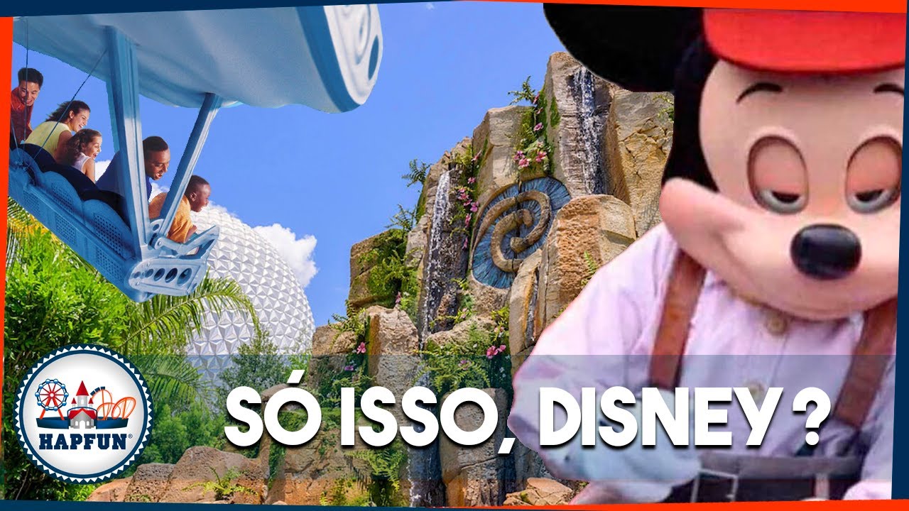 Novos ANÚNCIOS da DISNEY decepcionam! Cadê a RESPOSTA para a UNIVERSAL? | Hapfun - YouTube