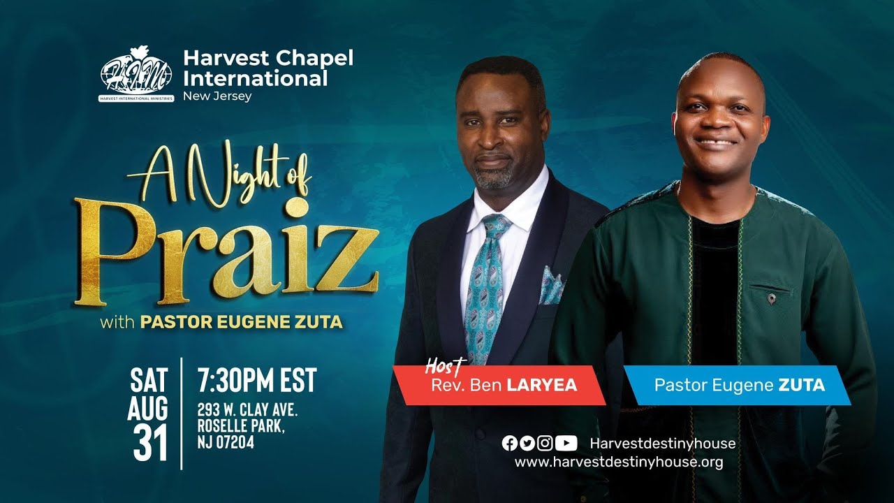 A NIGHT OF PRAISE || PASTOR BEN LARYEA WITH PASTOR EUGENE ZUTA - YouTube