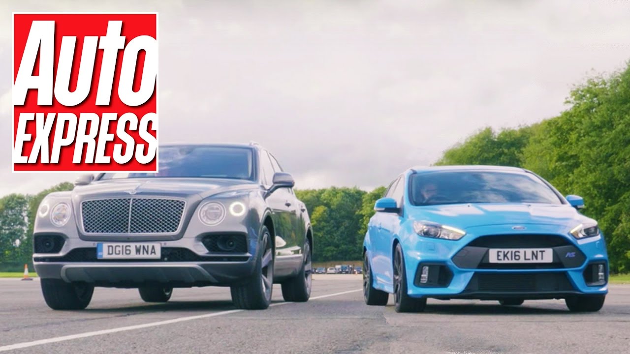 Ford Focus RS vs Bentley Bentayga: a true David vs Goliath drag race ...