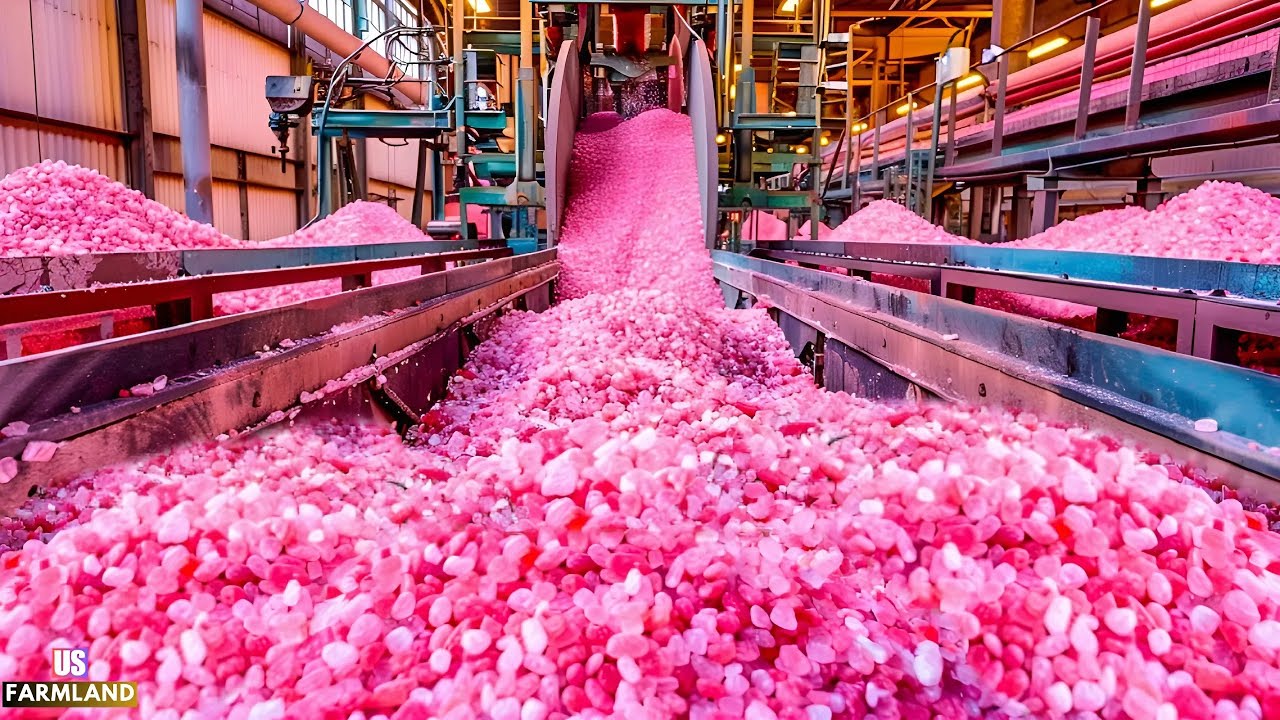Largest Himalayan Pink Salt Production Factory in Afghanistan: How ...