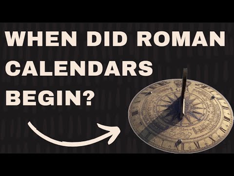 When Did Roman Calendars Begin? | 60 Seconds History - YouTube
