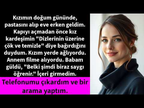 Ailem kızımı küçük düşürdü – ben de onların asla beklemediği, tek ve çok önemli bir telefon açtım