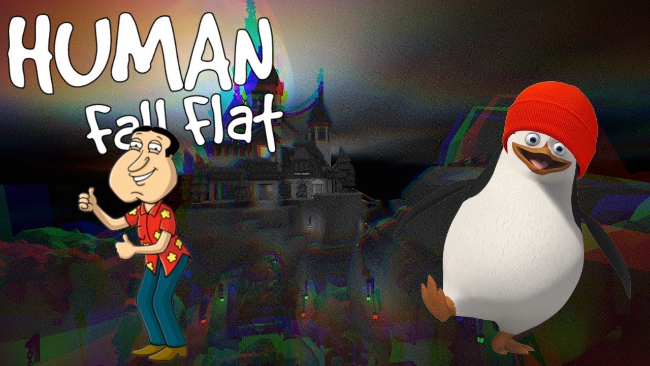 HUMAN FALL FLAT Again| A penguin with a whole beanie - YouTube