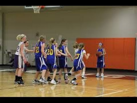 Double Wide Baseline Inbound Play - Easy Simple Youth Basketball Plays ...