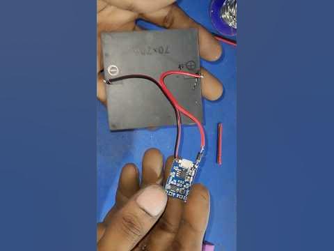 6v solar panel Lithium Battery charging | tp4056 module solar charge ...