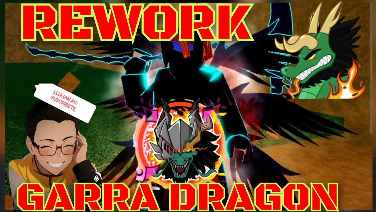 REWORK GARRA DE DRAGON GRATIS ( CAISTE) #roblox#bloxfurit#bloxfruits# ...
