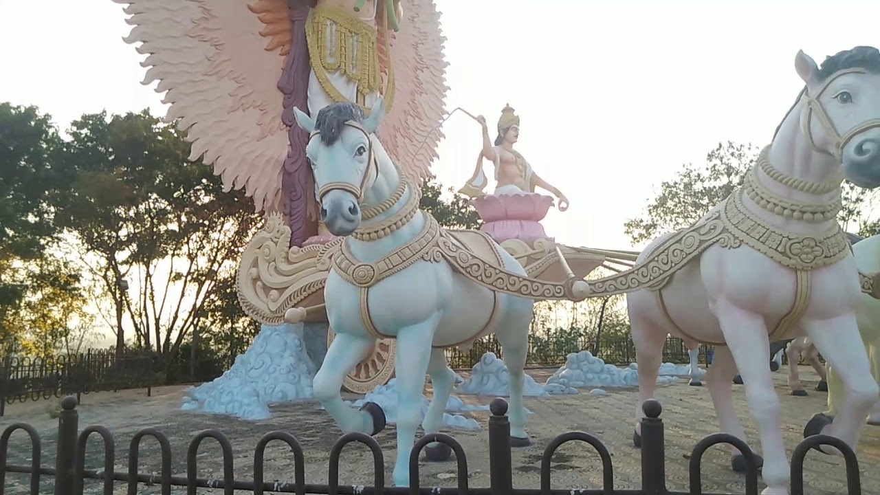 Visit to Sun Temple at Eagleton Golf Resort - YouTube