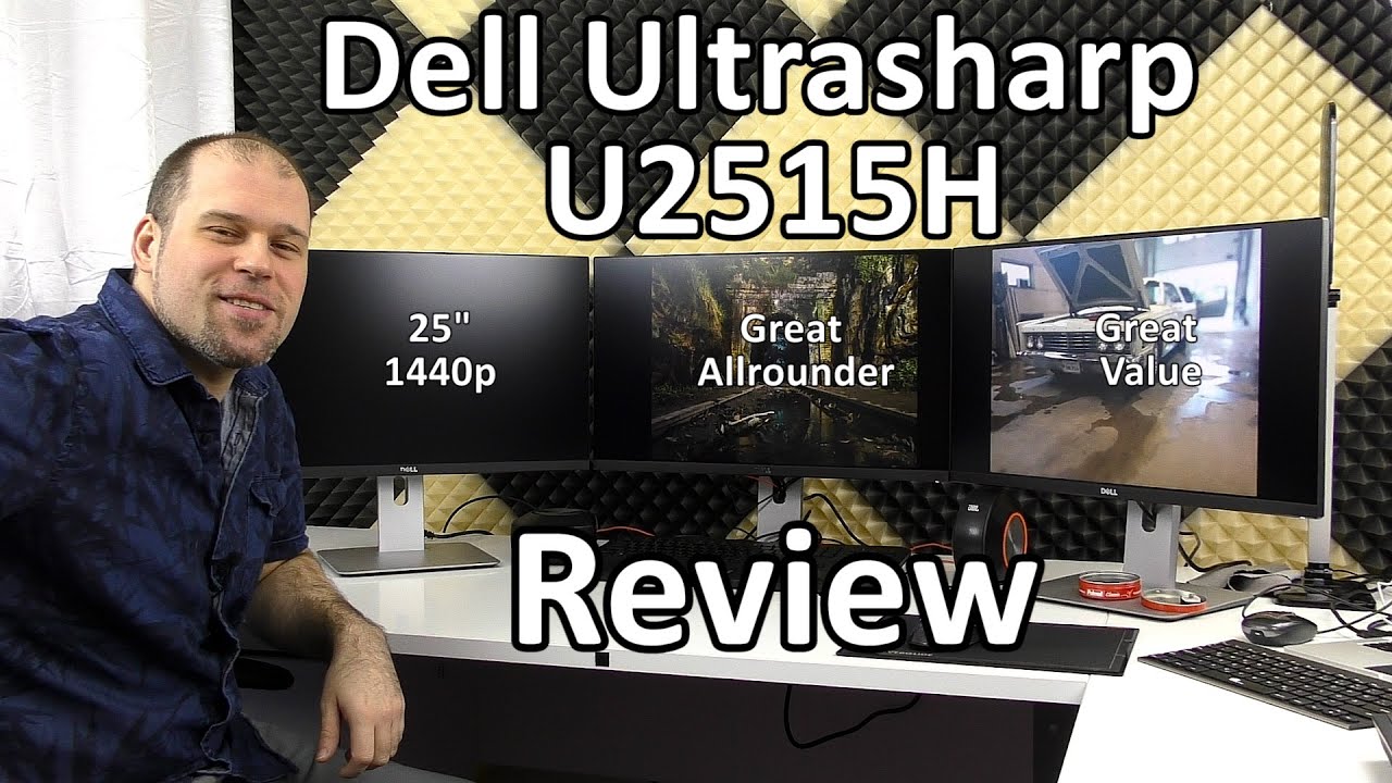 Dell Ultrasharp U2515H Review - Value Killer with great qualities - YouTube